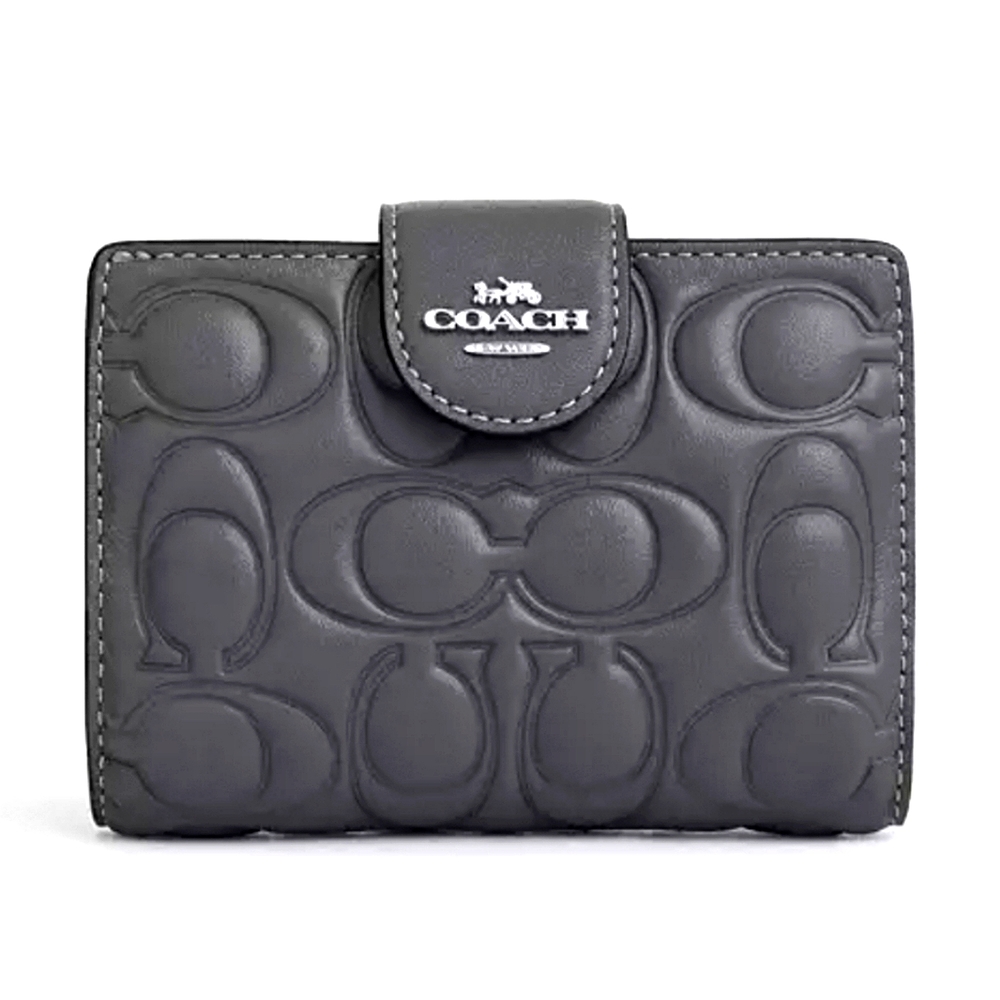 Coach Limited Edition Signature Nappa Leather Medium … - Gem
